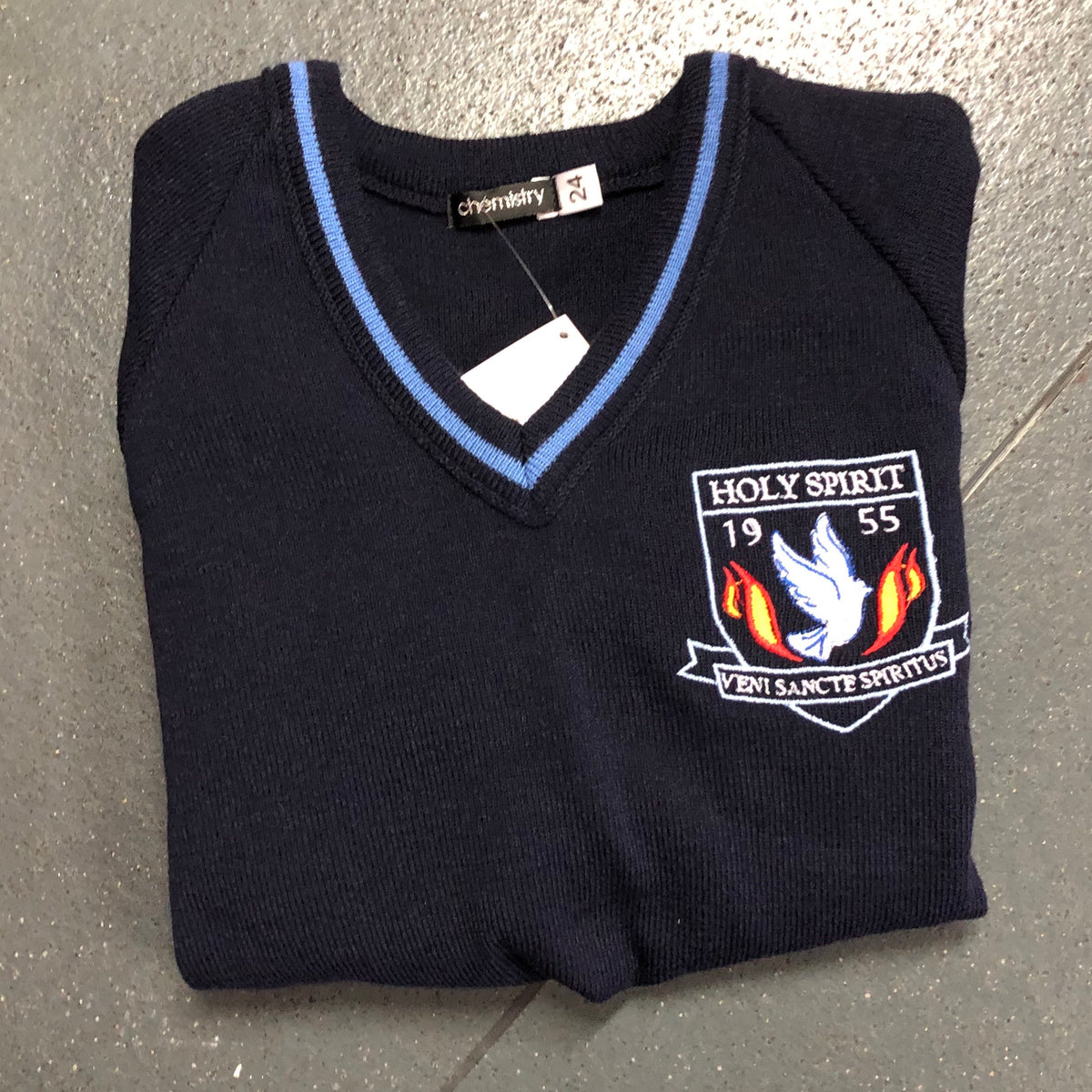 Holy Spirit Knitted Jumper – Prima Donna Schoolwear & fashion